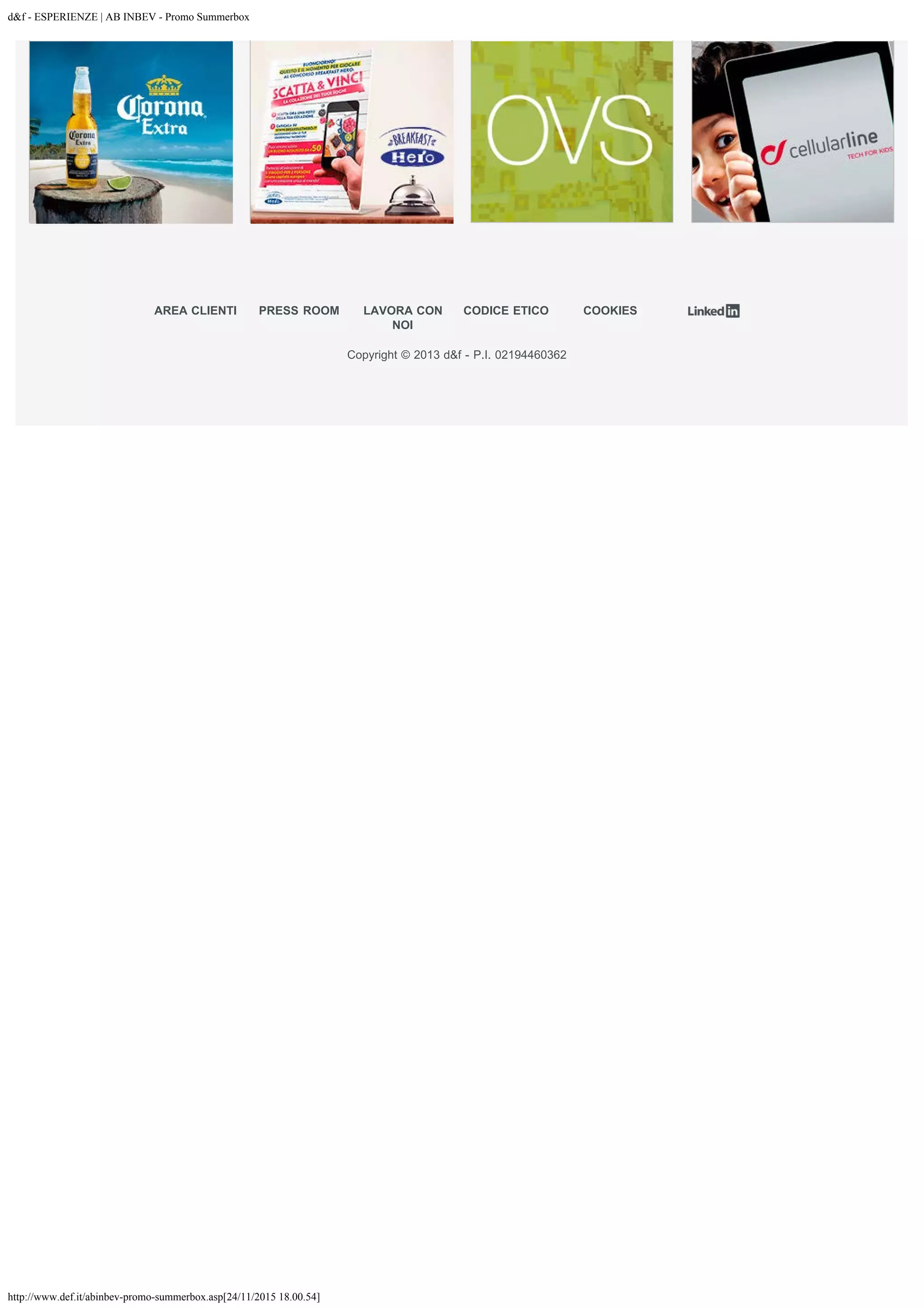 AB INBEV - Promo Summerbox | PDF