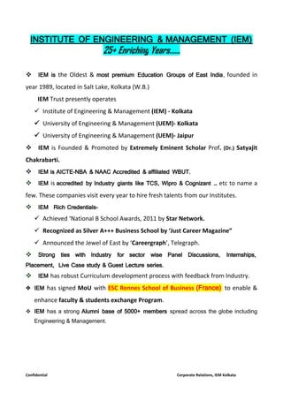 IEM Differentiator | PDF | Professional School | Postgraduate Education