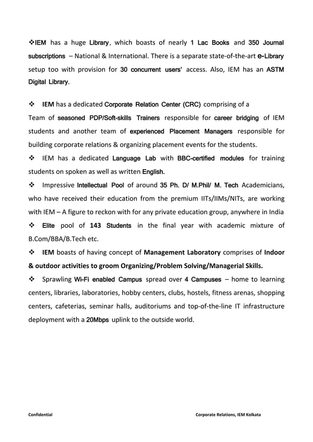 IEM Differentiator | PDF | Professional School | Postgraduate Education