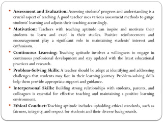 64_Teaching Aptitude_GYAN-LIS-CLASSES___ | PPTX