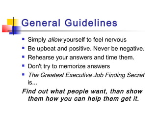 64 interview question | PPT