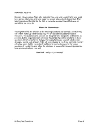 64 interviewquestions | PDF