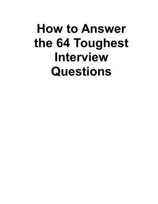 Interview Questions | PDF