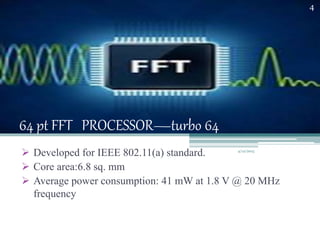 64 point fft chip | PPTX