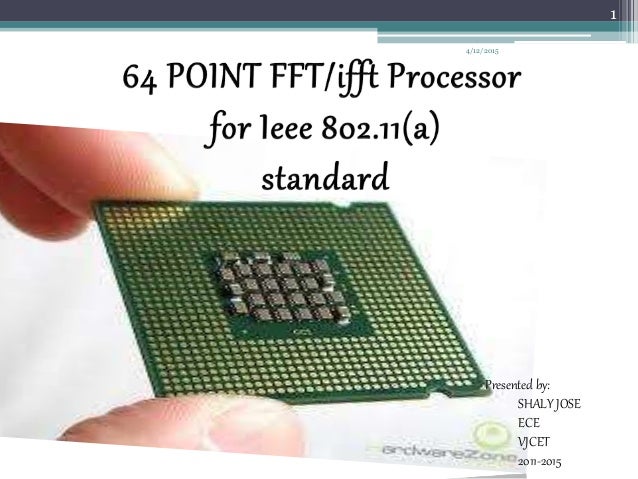 64 Point Fft Chip