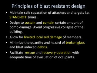 blast resistant structures | PPTX