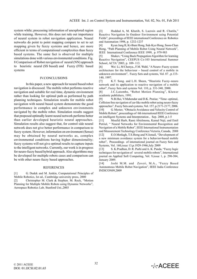 Optimally Learnt, Neural Network Based Autonomous Mobile Robot Navigation System | PDF | Physics ...