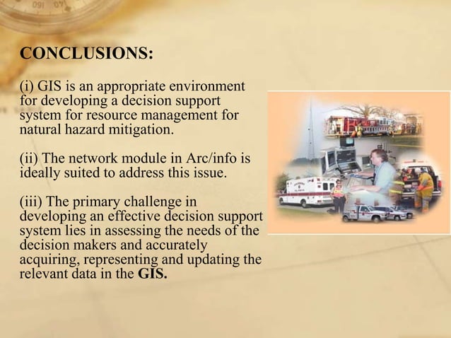 GIS in emergency management | PPTX | Computer Networking | Computing