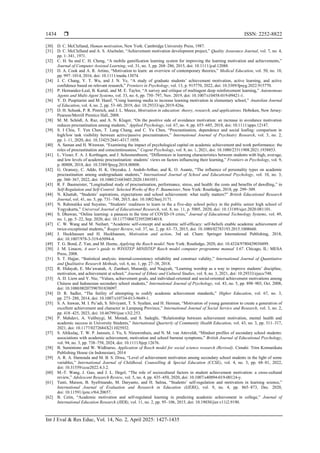 Development and instrument validation of Indonesian achievement motivation scale using the Rasch ...