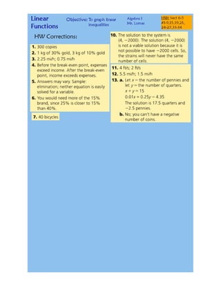 6 5 Linear Inequalities Pdf