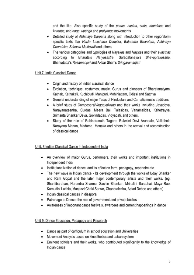 NTA UGC NET JRF - 65 performing arts-new updated syllabus | PDF