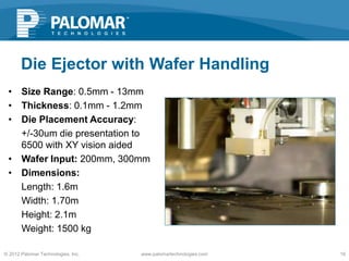 6500 die-bonder overview | PPTX