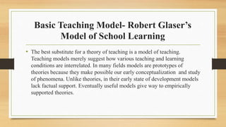 Models of Teaching | PPTX | Primary Education | Education