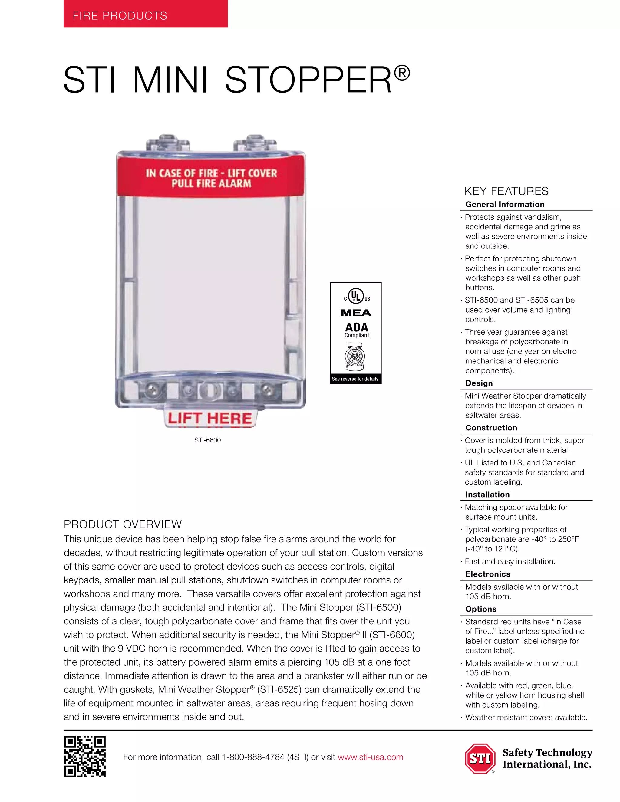 STI 6505B Data Sheet | PDF