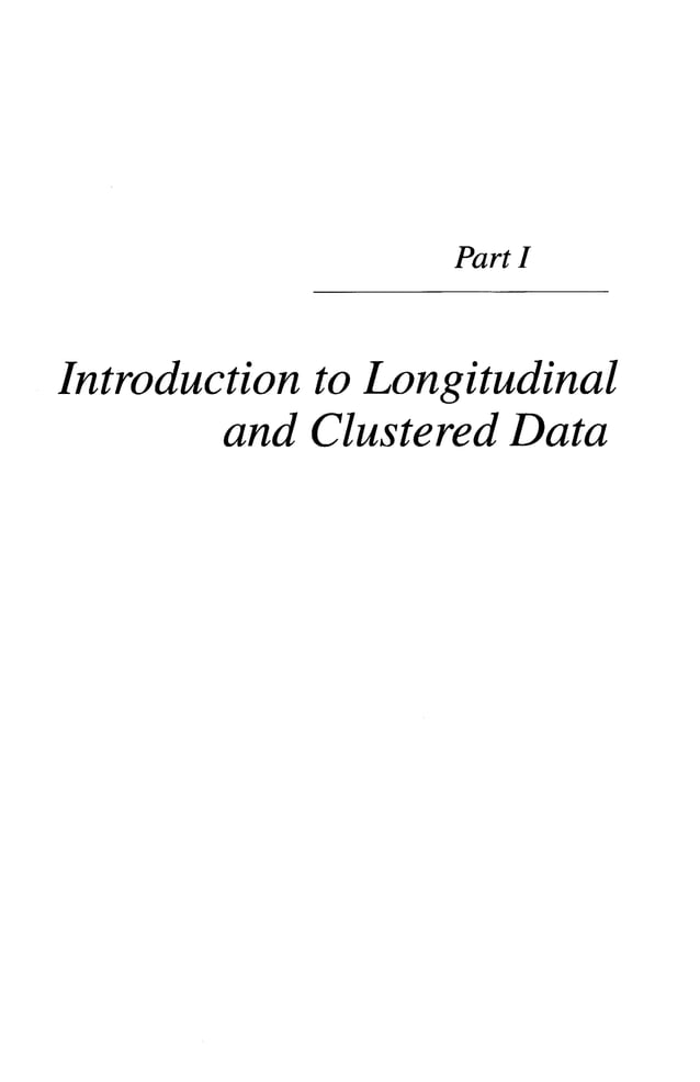 Applied Longitudinal Analysis 2nd Edition | PDF