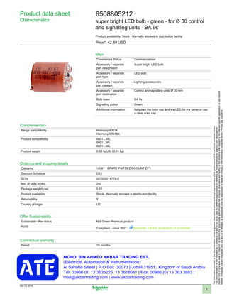 |LEDTRONICS - AKBAR TRADING EST. SAUDI ARABIA| | PDF