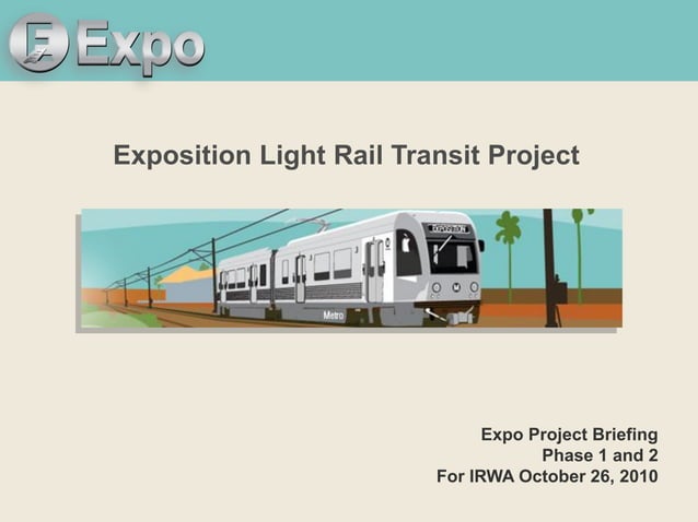Exposition Light Rail Transit Project 1 | PDF