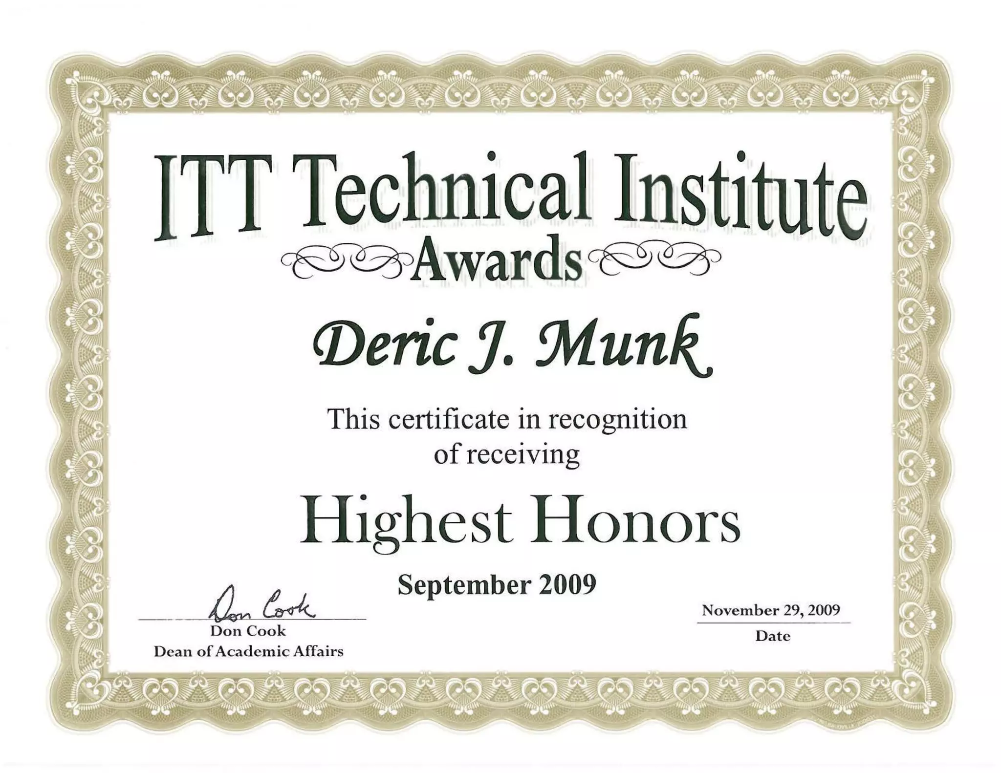 Associate Degree and Honor Certificates | PPT