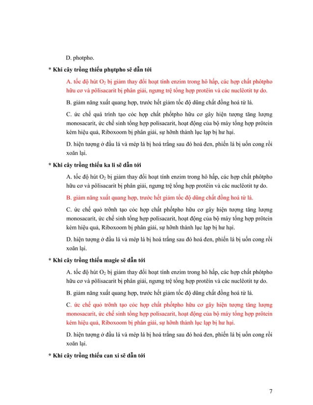 650 cau trac-nghiem-sinh-10 | PDF