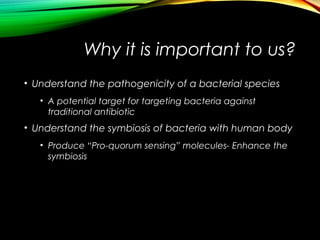 Quorum Sensing- An Introduction | PPT