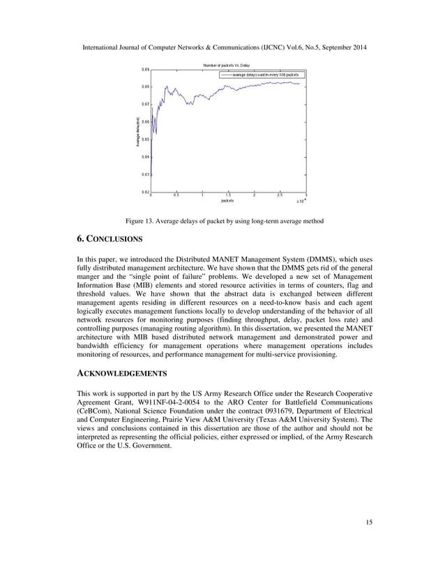 MODELING AND DESIGNING RESOURCE EFFICIENT DISTRIBUTED MANET MANAGEMENT ... MODELING AND DESIGNING RESOURCE EFFICIENT DISTRIBUTED MANET MANAGEMENT ...