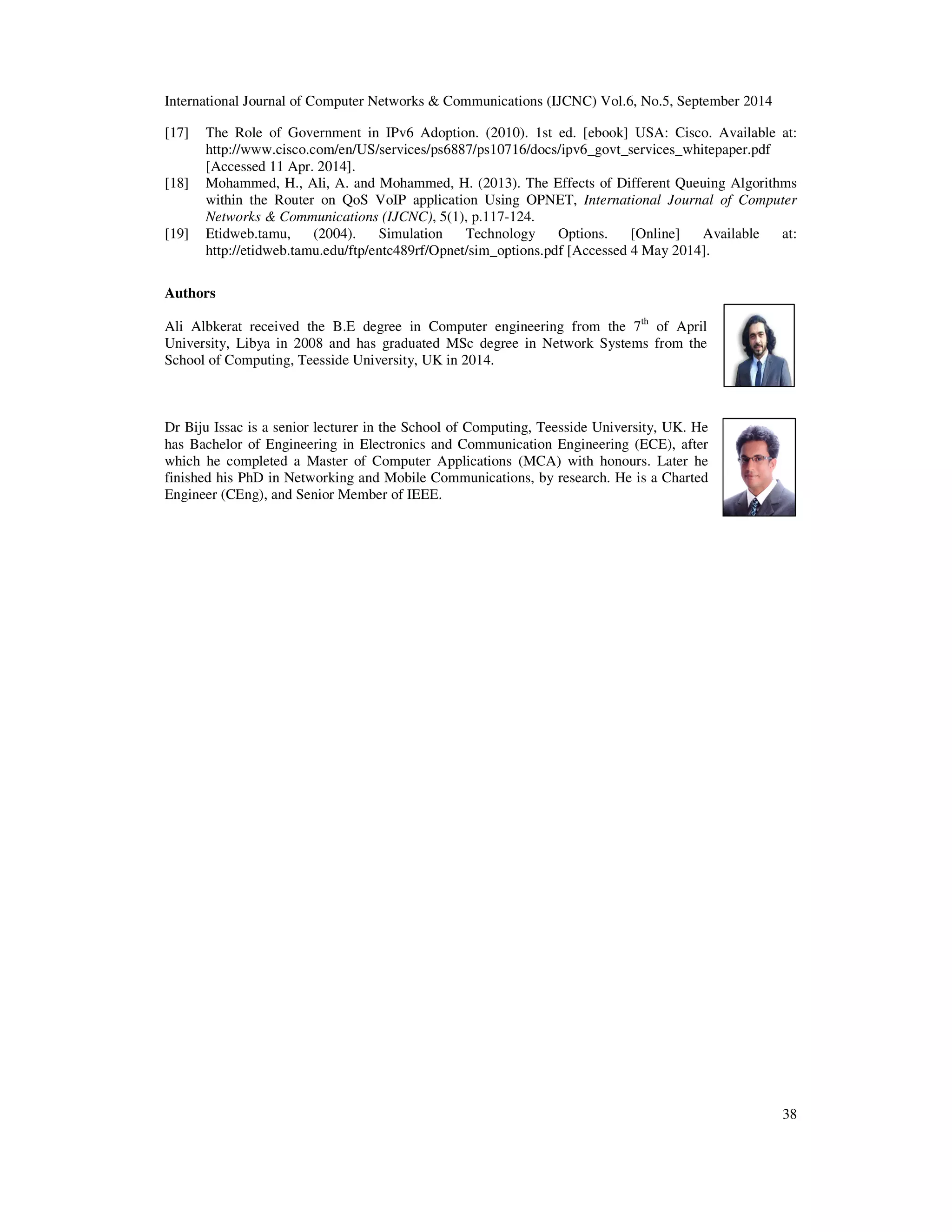 ANALYSIS OF IPV6 TRANSITION TECHNOLOGIES | PDF