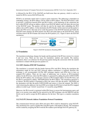 ANALYSIS OF IPV6 TRANSITION TECHNOLOGIES | PDF