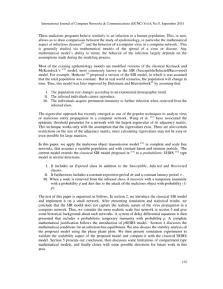 A COMPUTER VIRUS PROPAGATION MODEL USING DELAY DIFFERENTIAL EQUATIONS WITH PROBABILISTIC ...