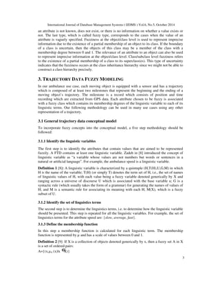 Trajectory Data Fuzzy Modeling : Ambulances Management Use Case | PDF