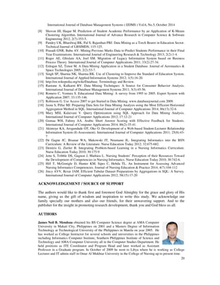 Libyan Students' Academic Performance and Ranking in Nursing Informatics - Data Mining for ...