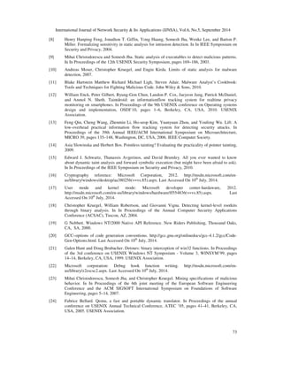 A FRAMEWORK FOR ANALYSIS AND COMPARISON OF DYNAMIC MALWARE ANALYSIS ...