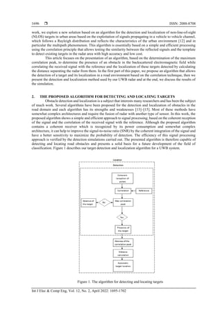 Automatic target detection and localization using ultra-wideband radar | PDF