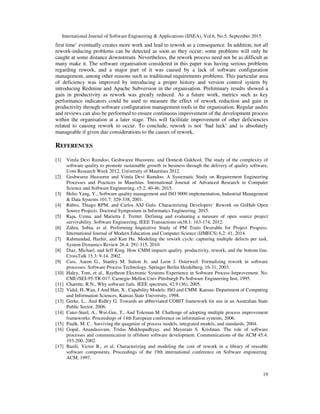 STRATEGIES TO REDUCE REWORK IN SOFTWARE DEVELOPMENT ON AN ORGANISATION IN MAURITIUS | PDF