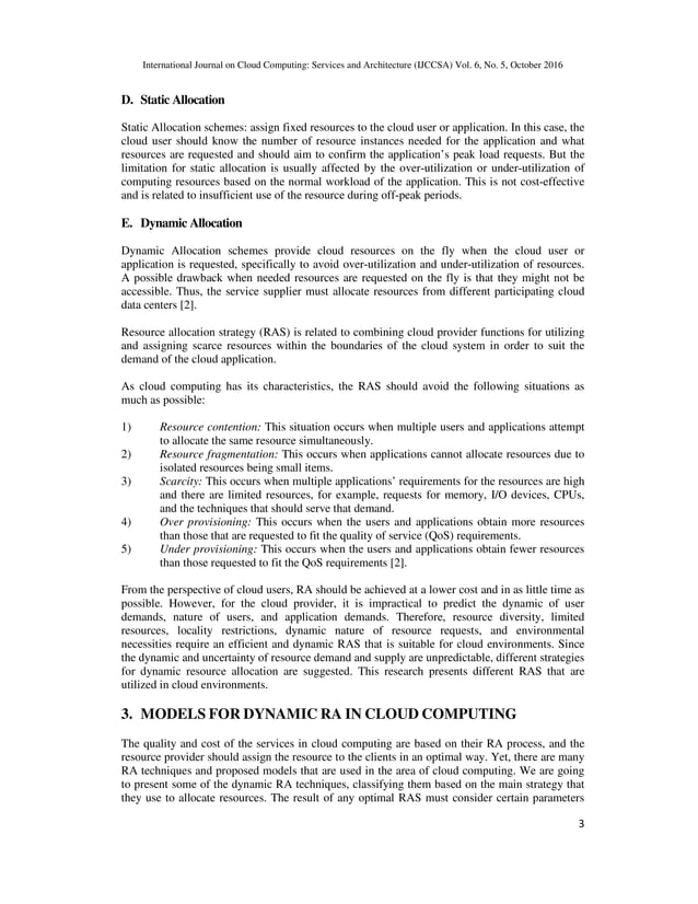 A Survey On Resource Allocation In Cloud Computing Pdf