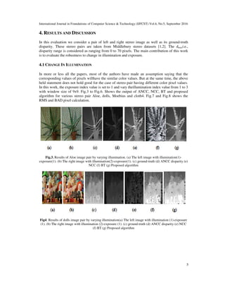 COMPUTATIONALLY EFFICIENT TWO STAGE SEQUENTIAL FRAMEWORK FOR STEREO MATCHING | PDF