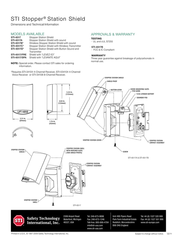 STI 6517 Data Sheet | PDF