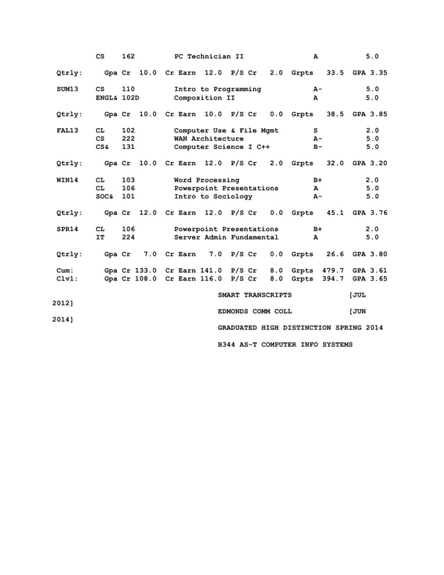 unofficial_transcript - Copy | DOCX