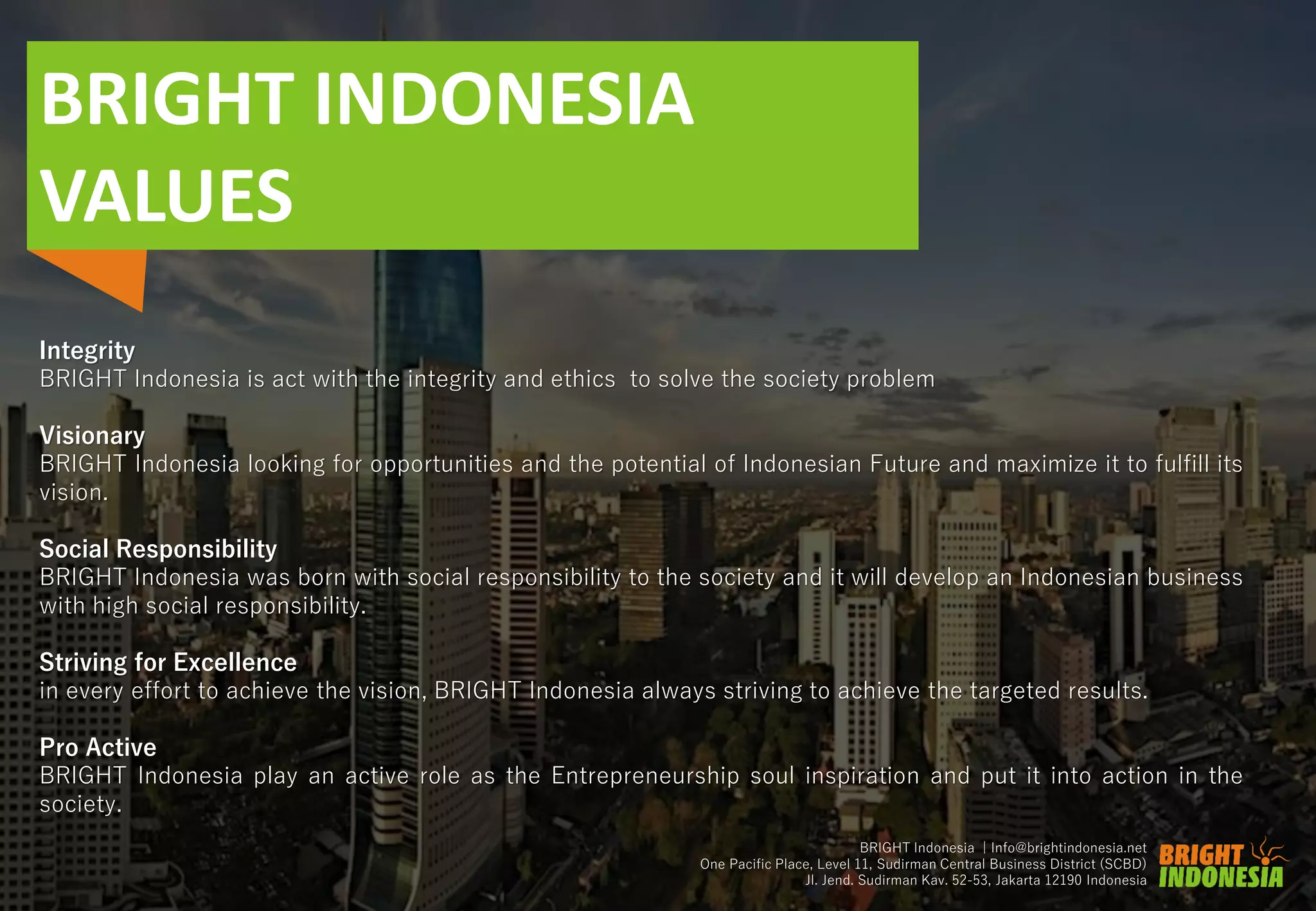 BRIGHT Indonesia Profile | PDF