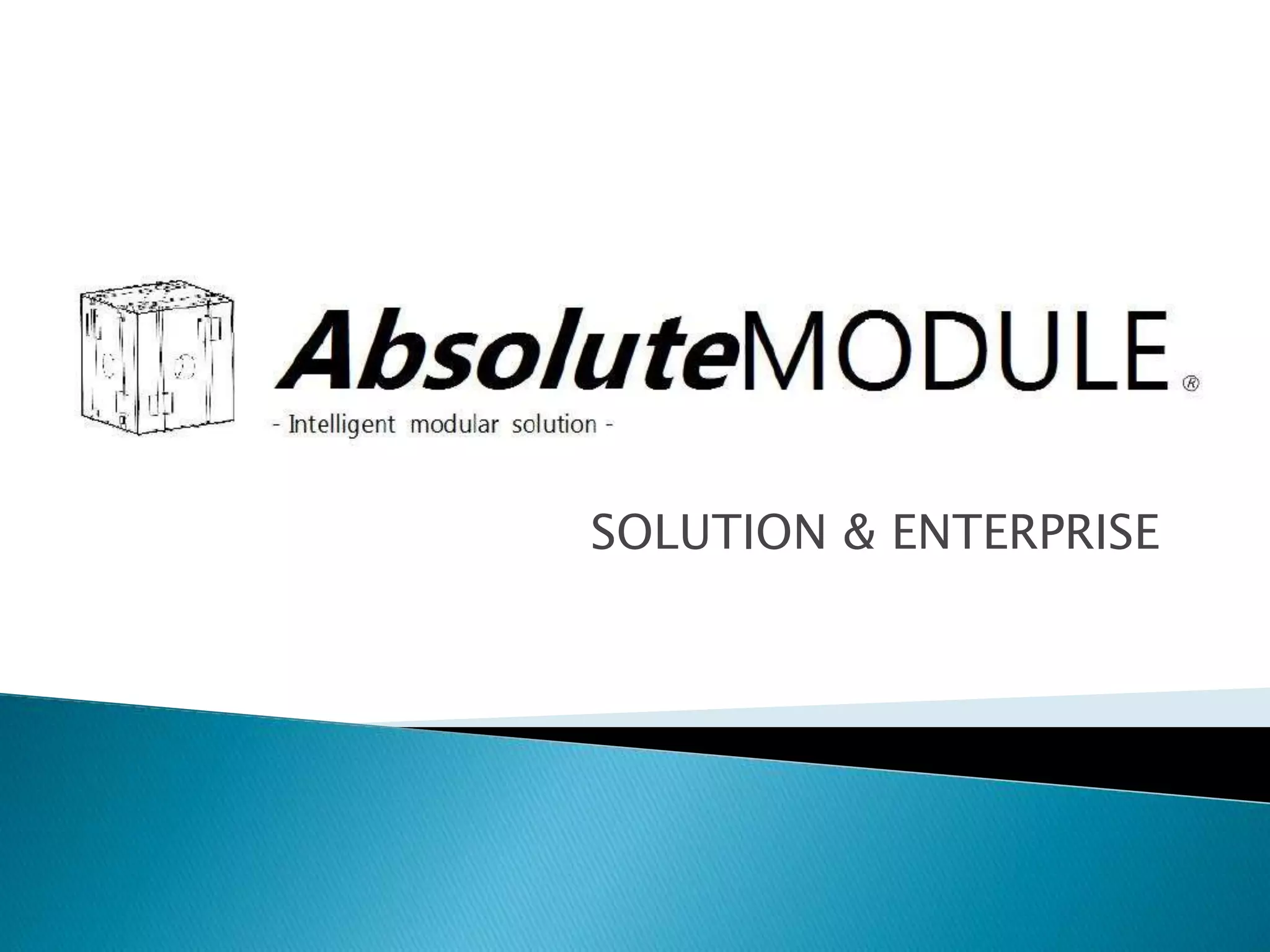 ABSOLUTE MODULE Pitch Presentation EN 2016 | PPT