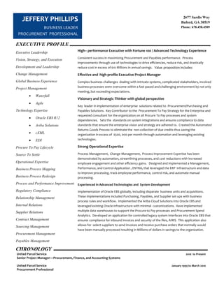 Executive Profile | PDF