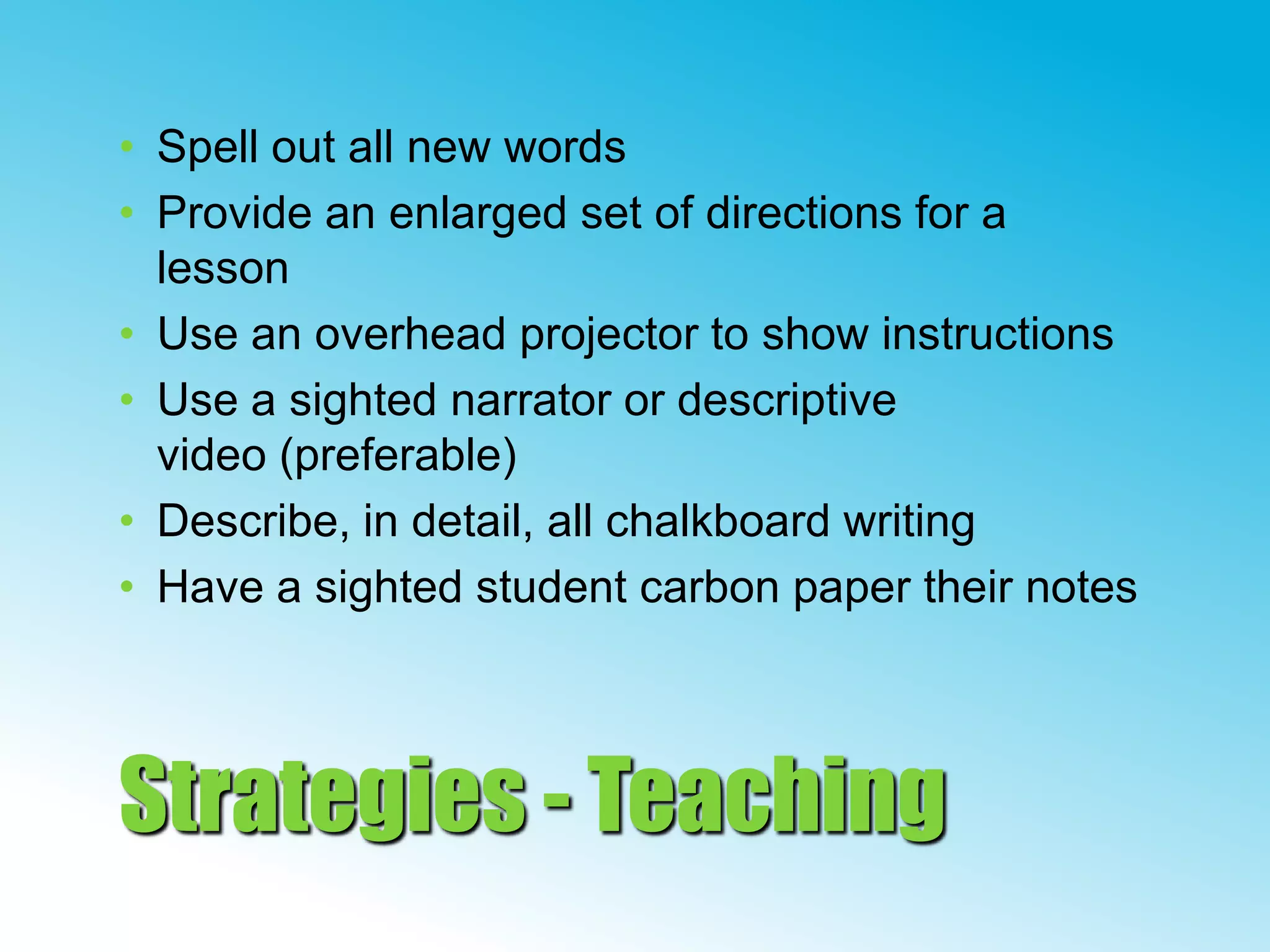 652 visual impairment presentation (2) | PPTX