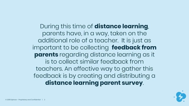 How to Create Effective Distance Learning Parent Surveys | PPT