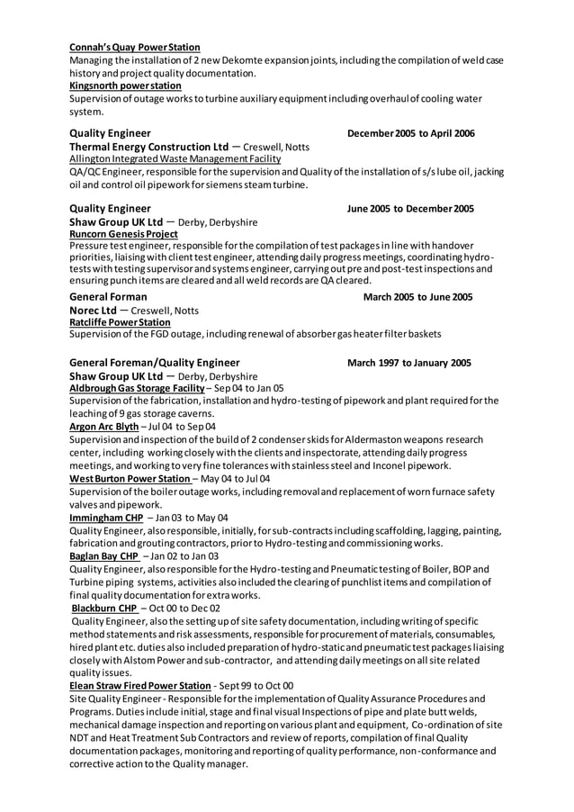 John Benson CV 2016 1 | PDF