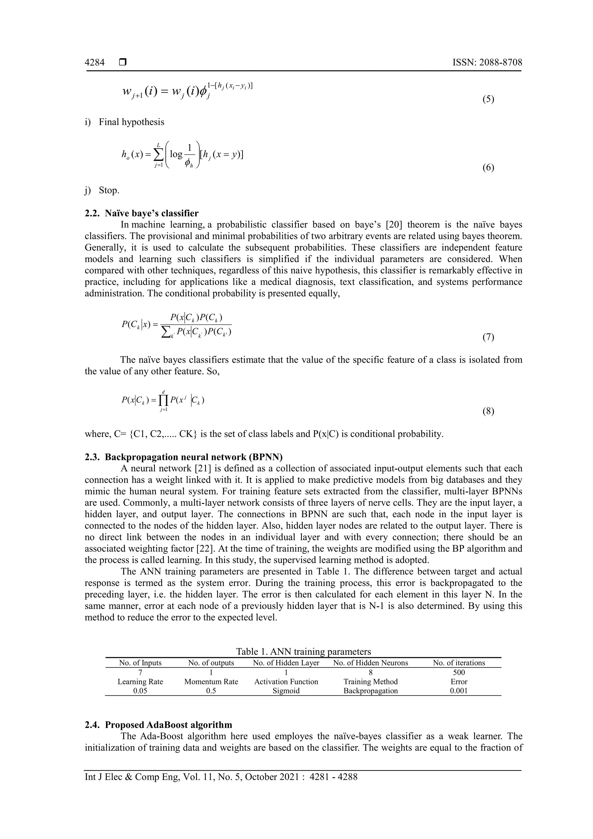 Down syndrome detection using modified adaboost algorithm | PDF | Genetics | Science