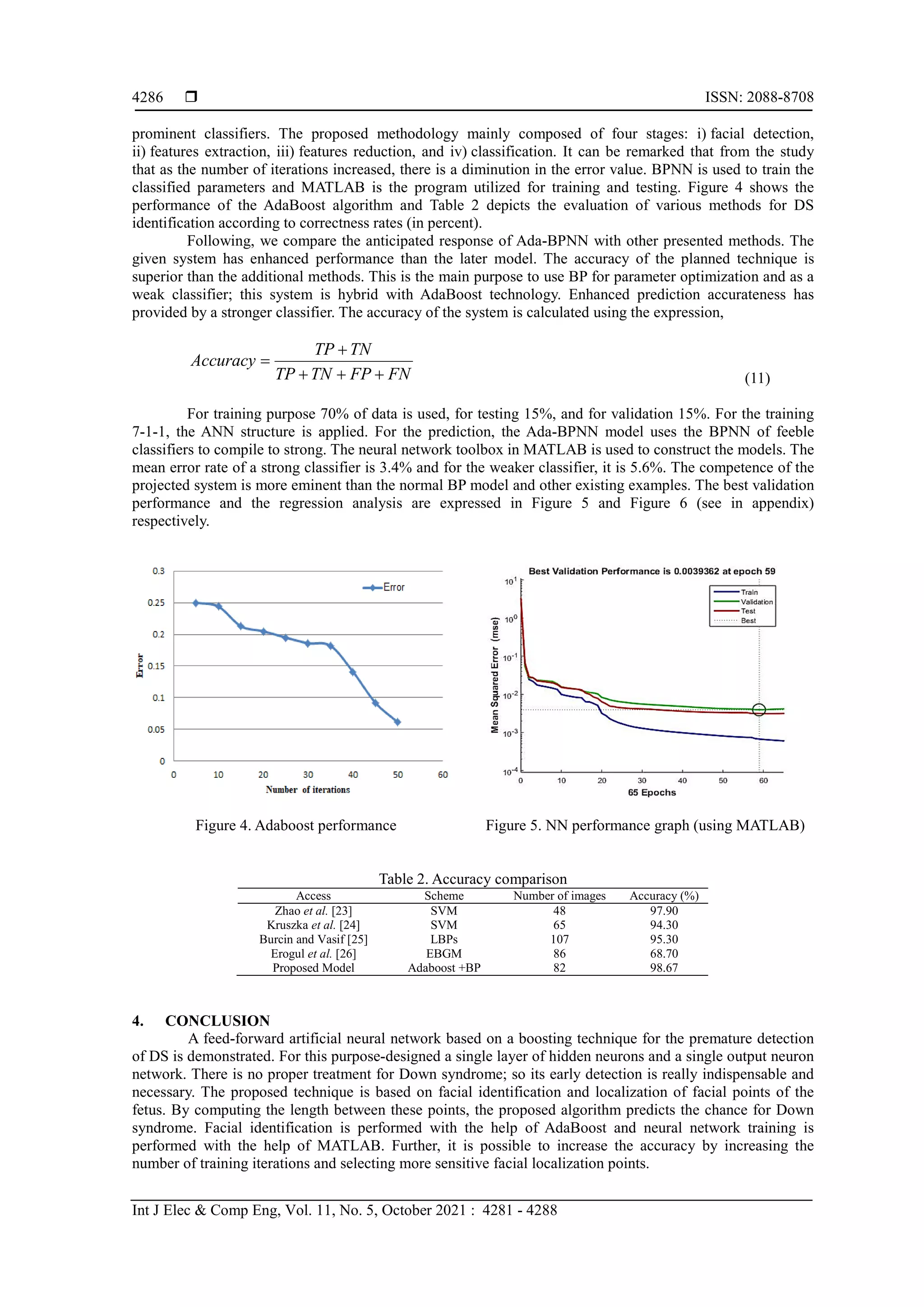 Down syndrome detection using modified adaboost algorithm | PDF | Genetics | Science