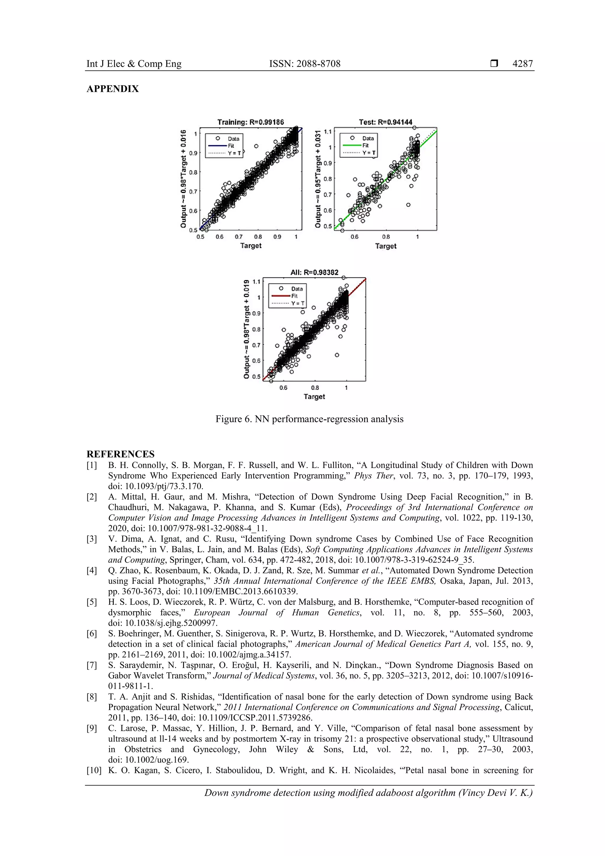 Down syndrome detection using modified adaboost algorithm | PDF | Genetics | Science