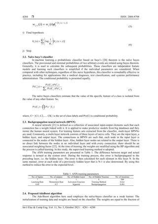 Down syndrome detection using modified adaboost algorithm | PDF | Genetics | Science