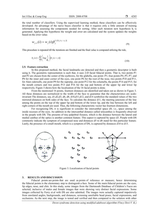 Down syndrome detection using modified adaboost algorithm | PDF | Genetics | Science