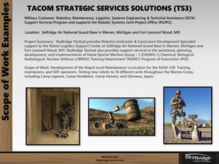 SkyBridge Tactical Capabilities | PDF