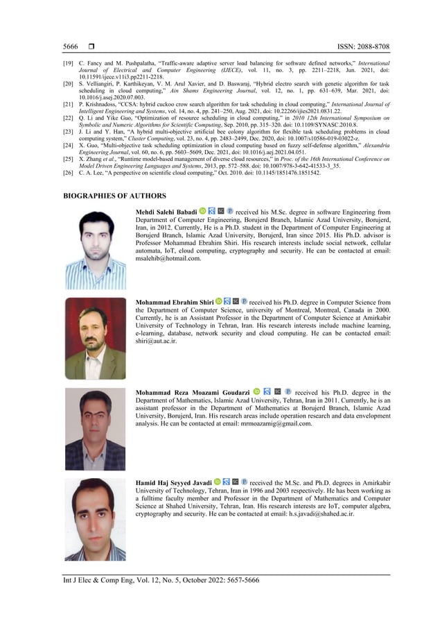 Multi Objective Tasks Scheduling Using Bee Colony Algorithm In Cloud Computing Pdf Cloud